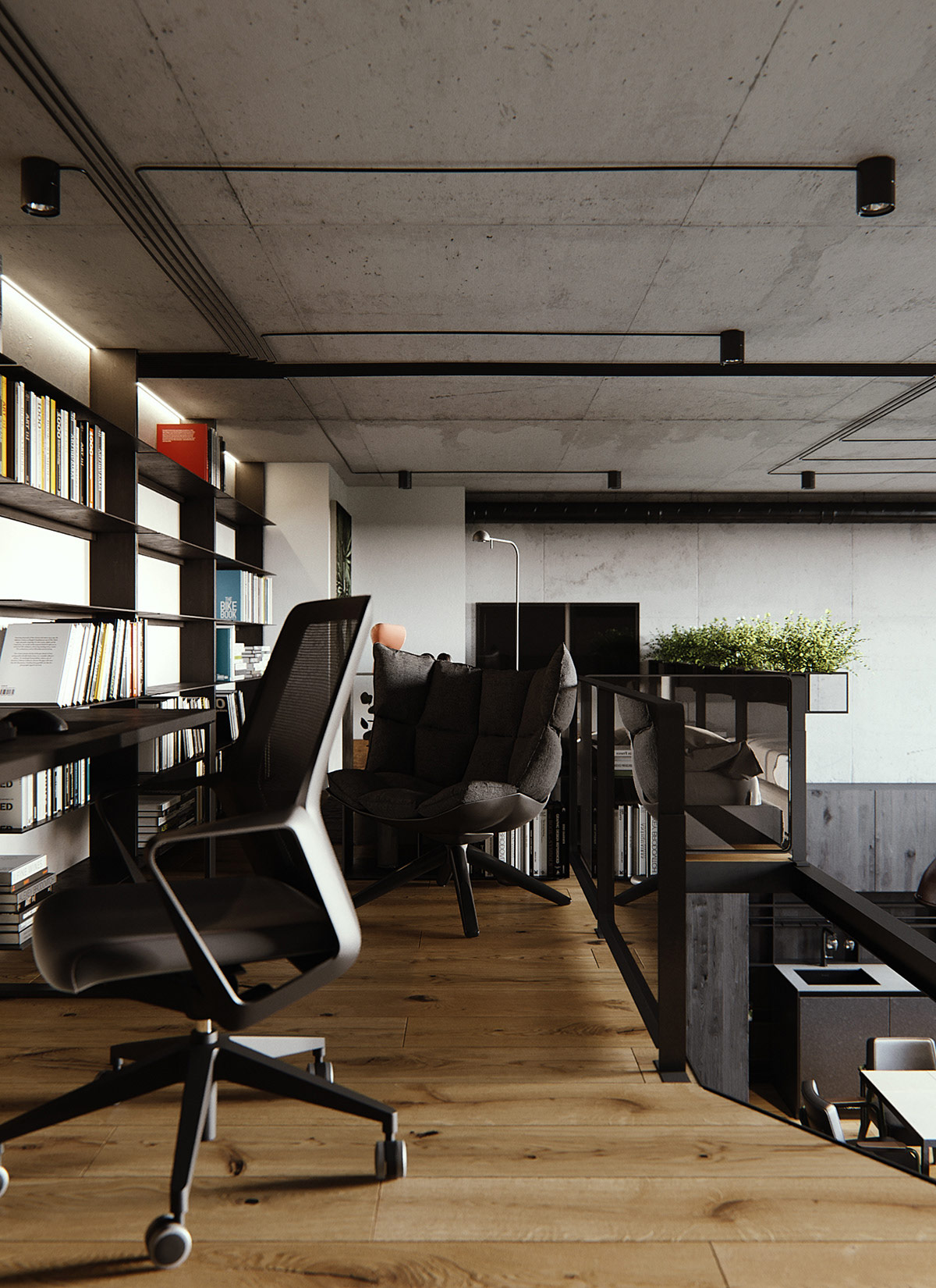 Mezzanine Office